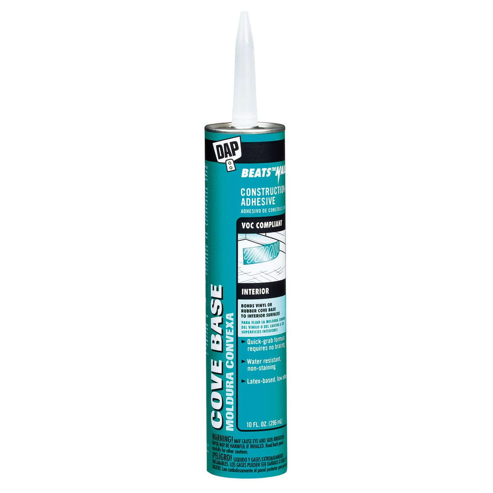 COVE BASE ADHESIVE 10OZ - Walmart.com