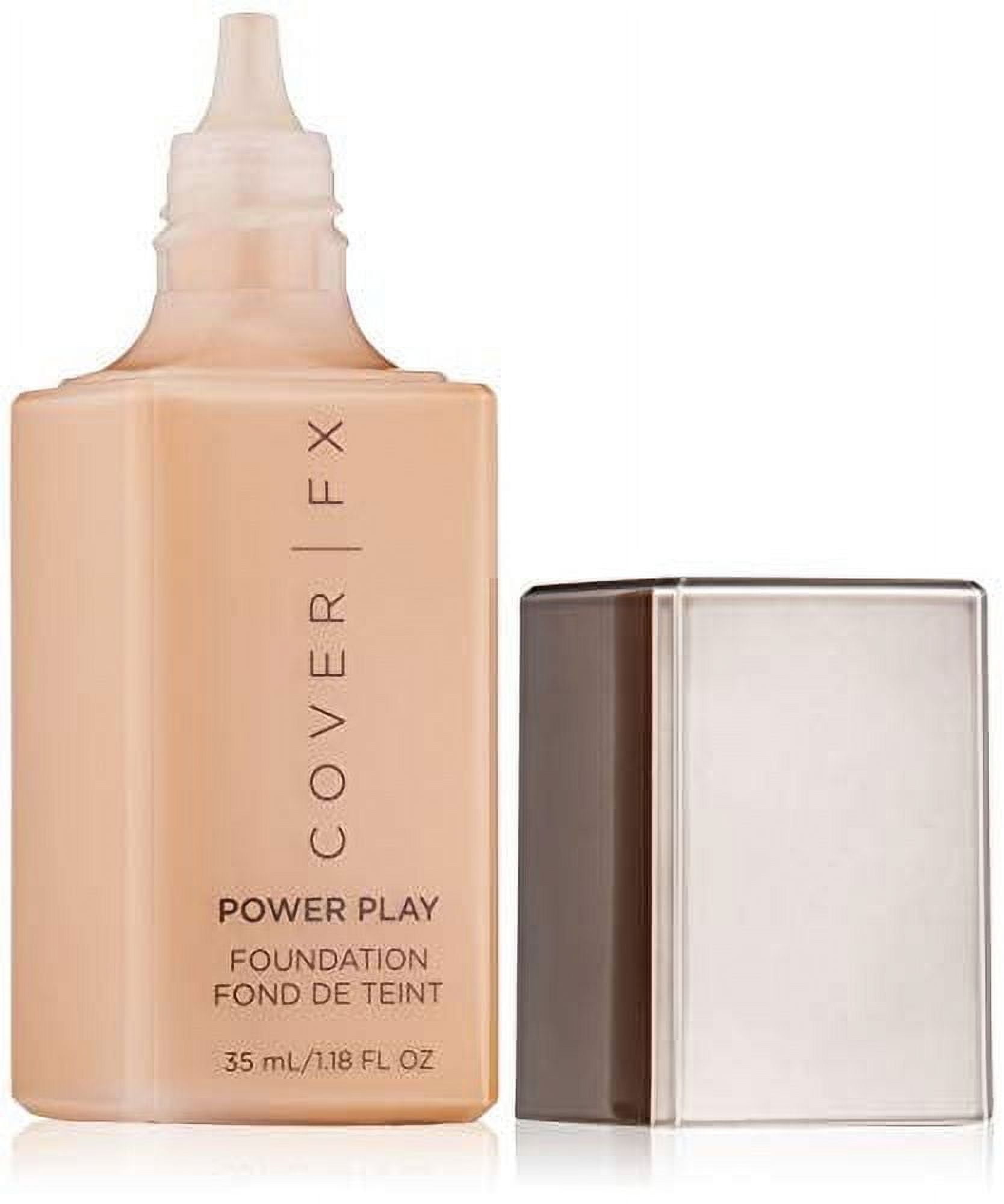 COVER FX Warm Liquid Makeup Power Play Foundation, Skin Shade G80, 1.18 ...