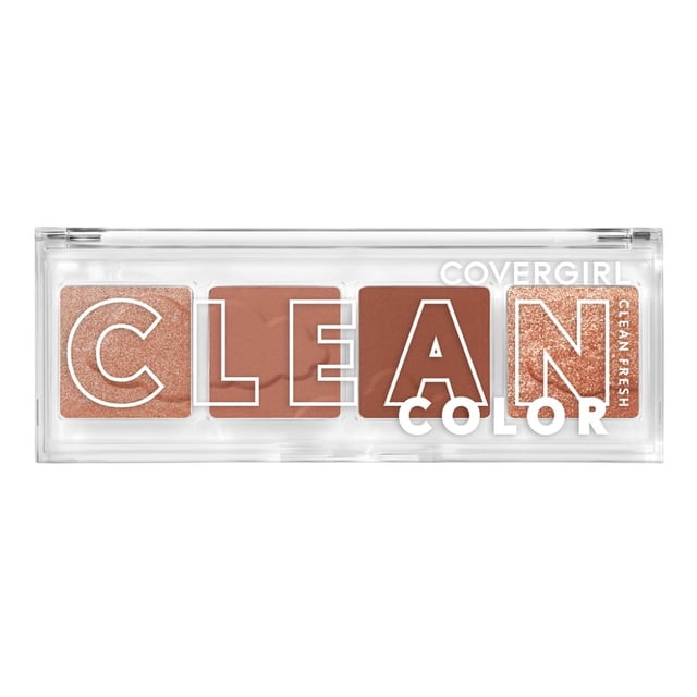 COVERGIRL Clean Fresh Eyeshadow, Shimmer Shine Single, 222 Dreamy Pink ...