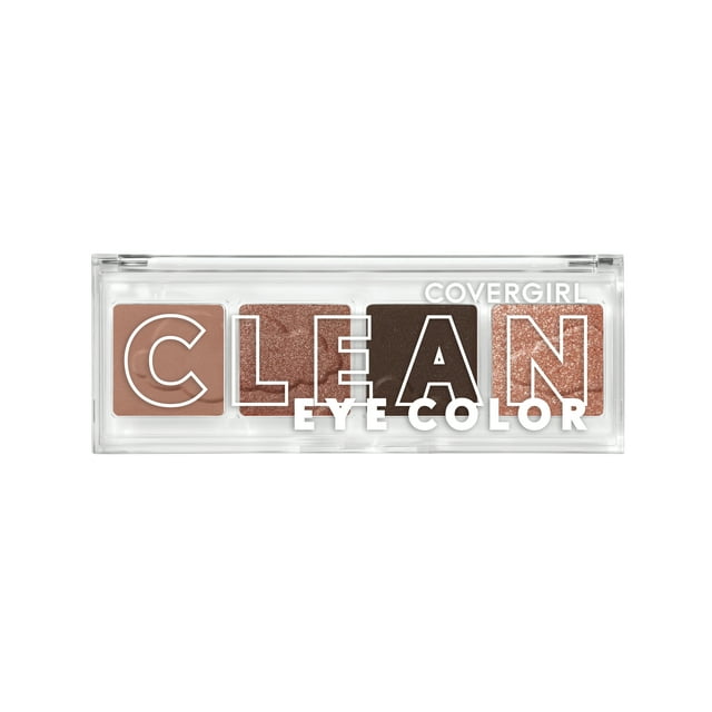 COVERGIRL Clean Fresh Single Eye Enhancer Shimmer Eyeshadow, 232 Cool ...