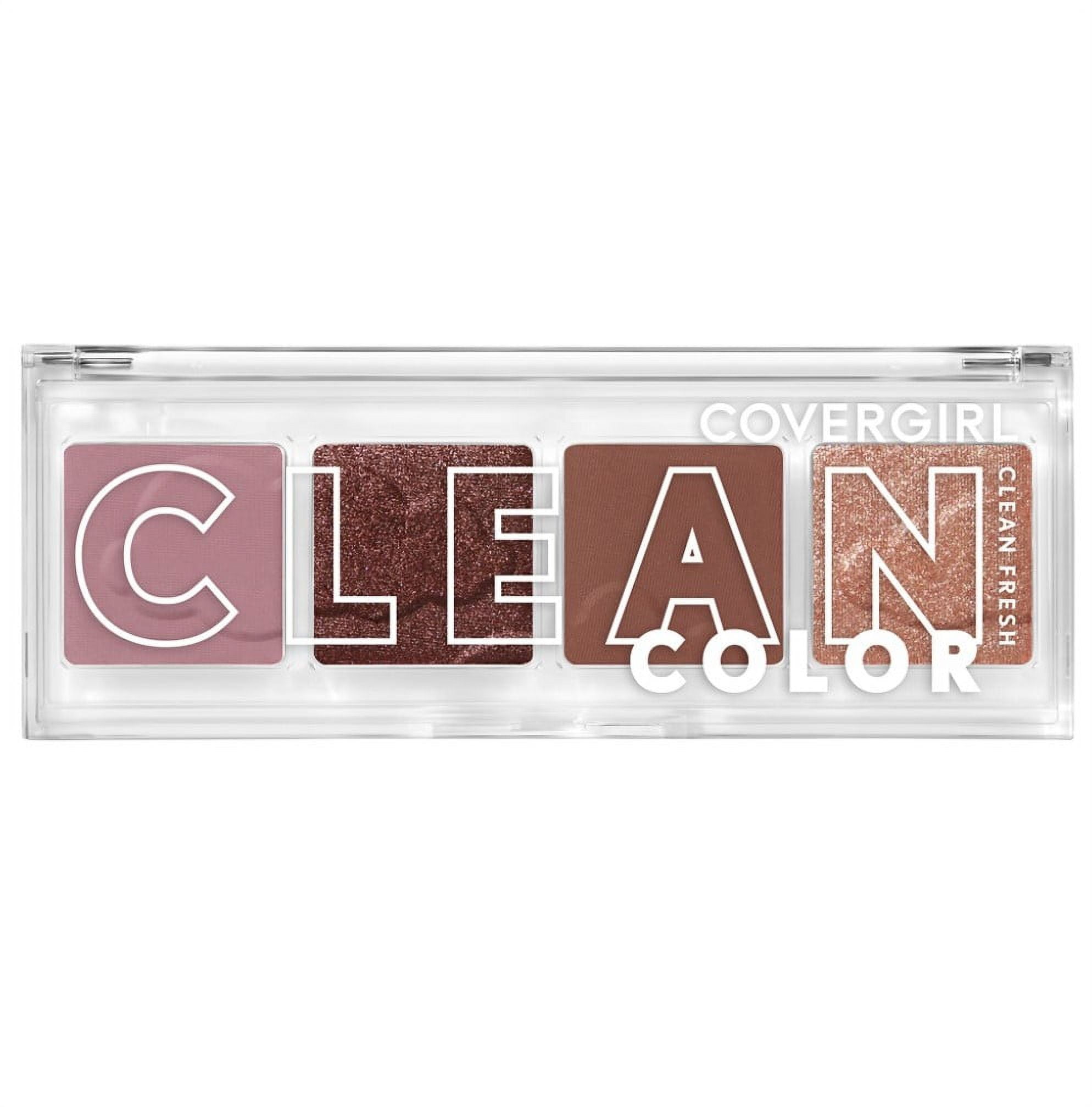COVERGIRL Clean Fresh Single Color Eyeshadow, 242 Mellow Mauve, 0.14 oz ...