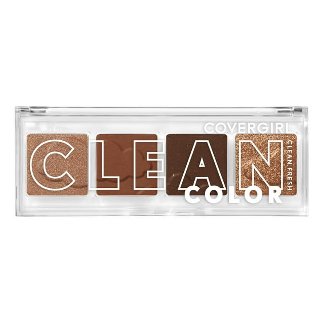 COVERGIRL Clean Fresh Clean Color Eyeshadow, 262 Golden Toffee, 0.14 oz ...