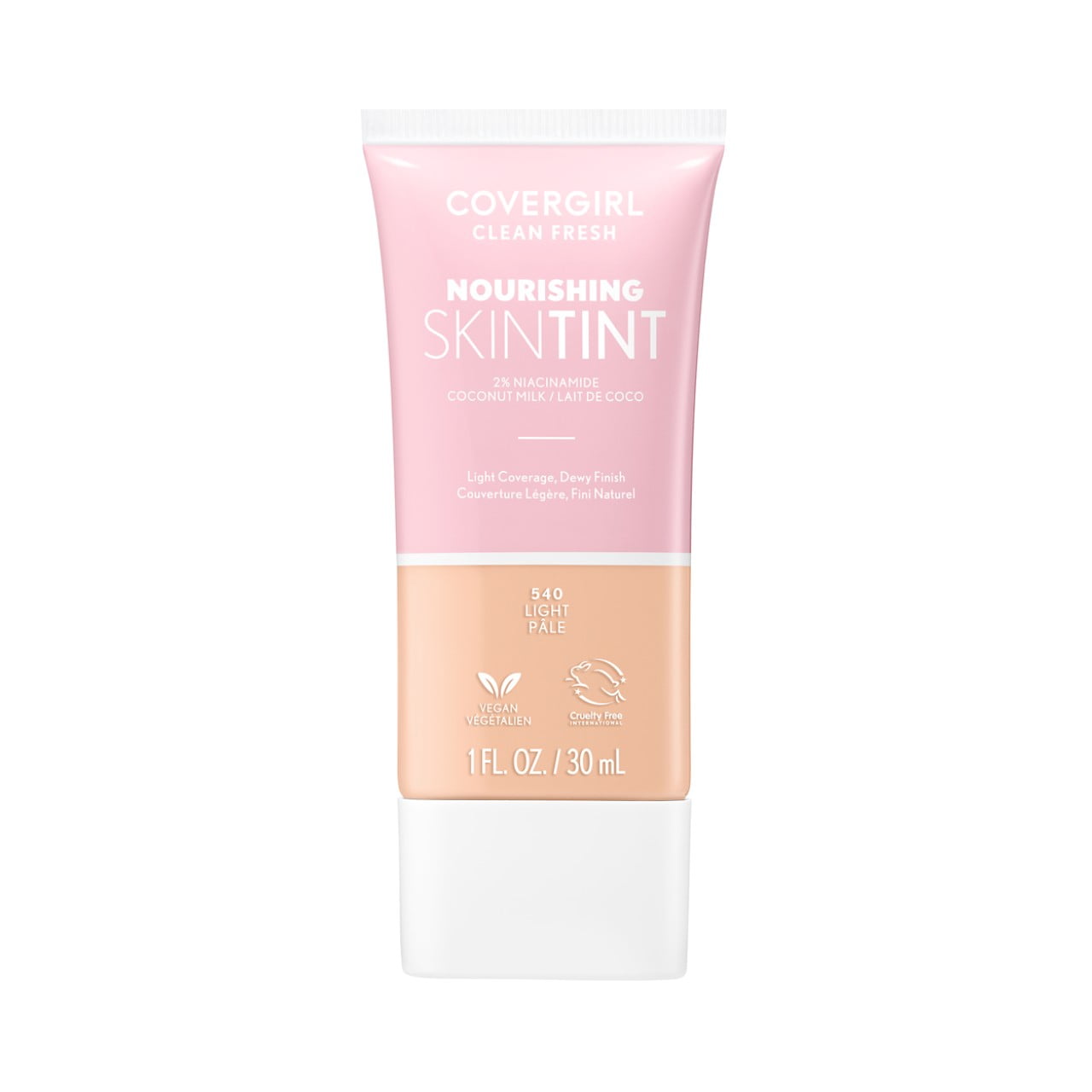 COVERGIRL Clean Fresh Skin Milk Liquid Makeup, Natural Base Hydrating ...