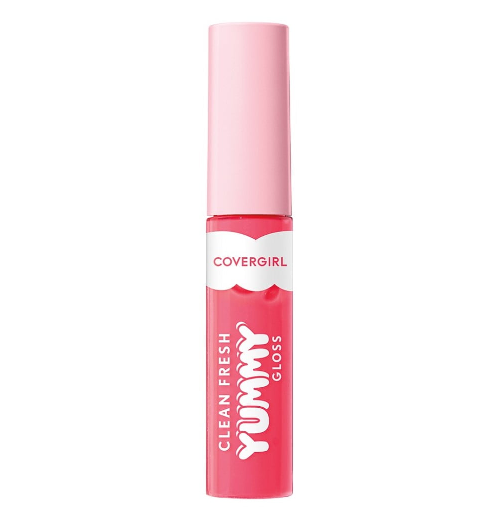 COVERGIRL Clean Fresh Yummy Lip Gloss, 400 Glamingo Pink, 0.33 fl oz ...