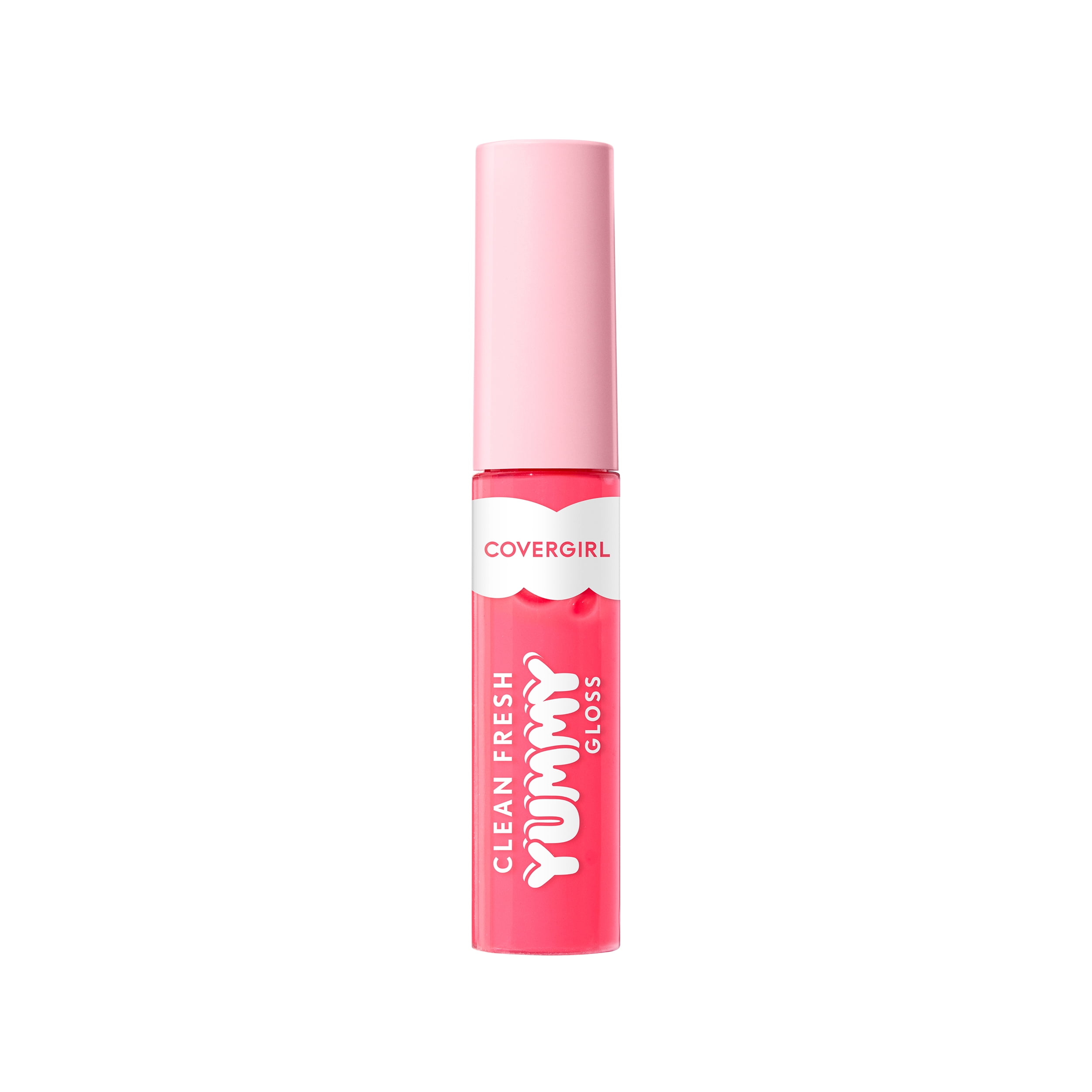 COVERGIRL Clean Fresh Yummy Lip Gloss, 400 Glamingo Pink, 0.33 fl oz ...