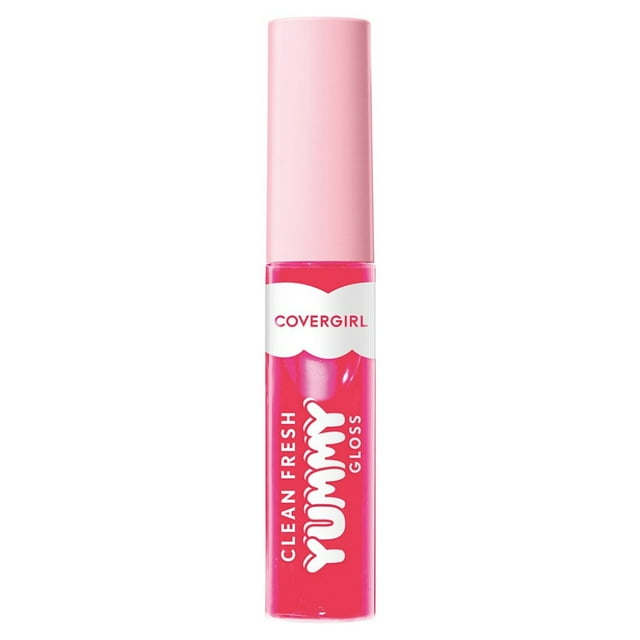 COVERGIRL Clean Fresh Yummy Lip Gloss, 450 But First A Cosmo, 0.33 fl ...