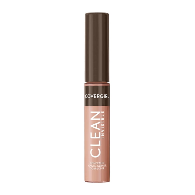 COVERGIRL Clean Invisible Liquid Concealer, 140 Natural Beige, 0.23 fl ...