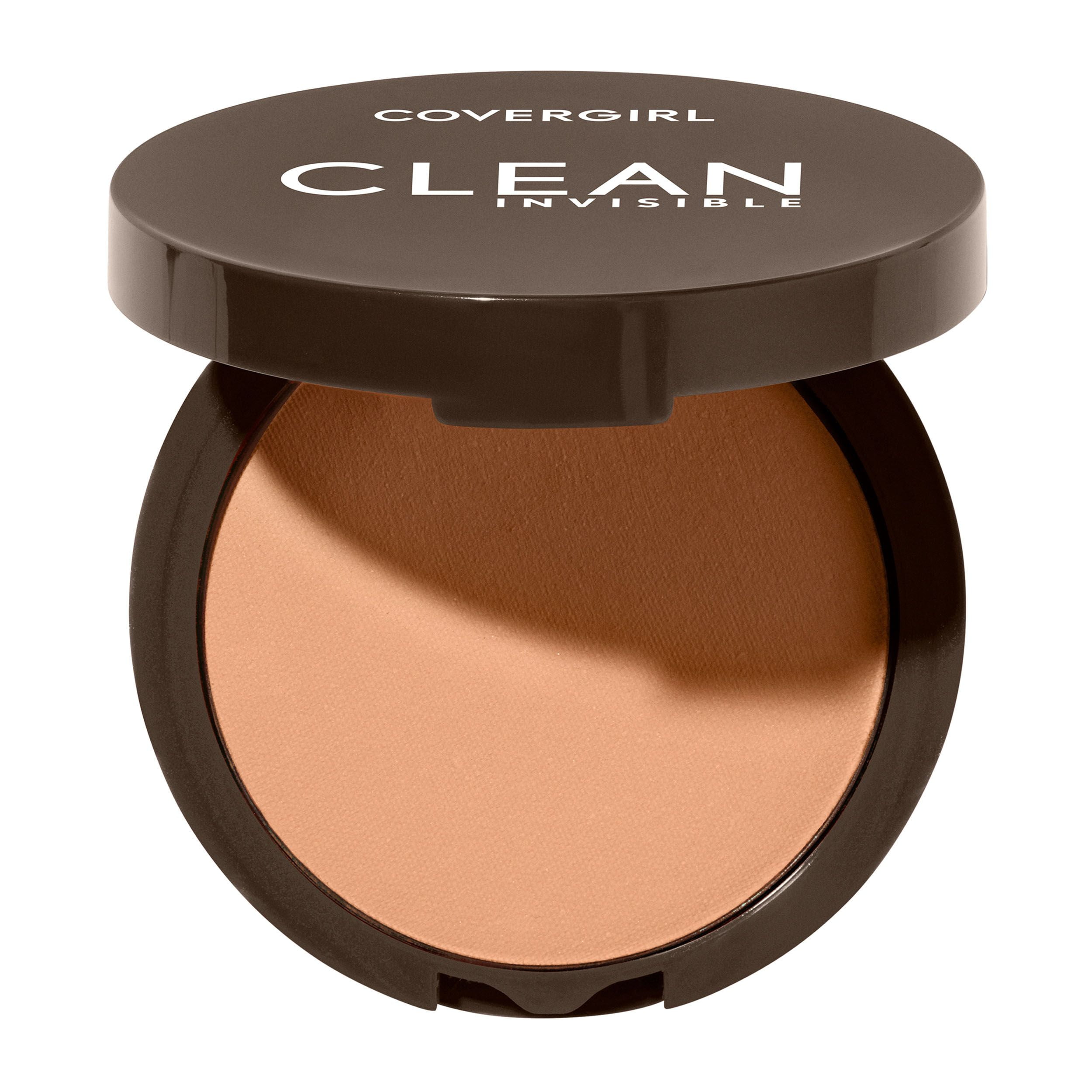 COVERGIRL Clean Invisible Pressed Powder 133 Light Beige Talc ...