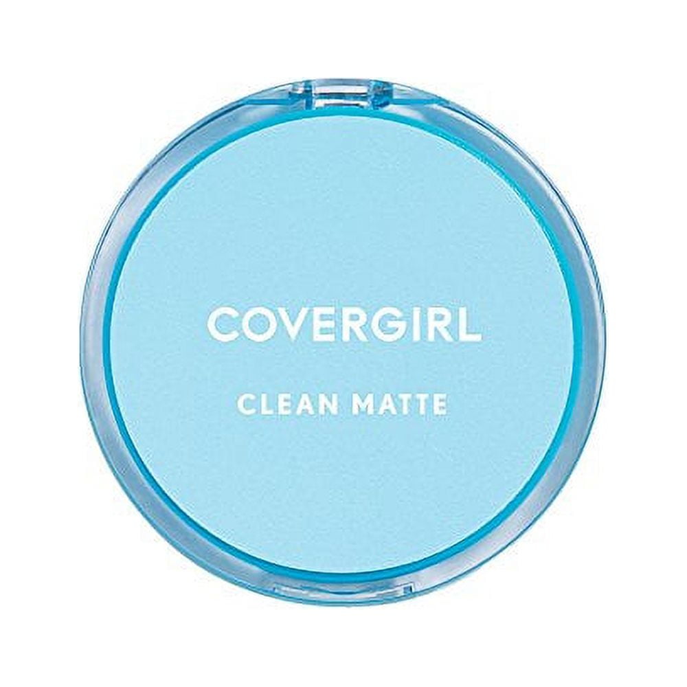 COVERGIRL Clean Matte Pressed Powder, Oil Control Powder, 1 container ...