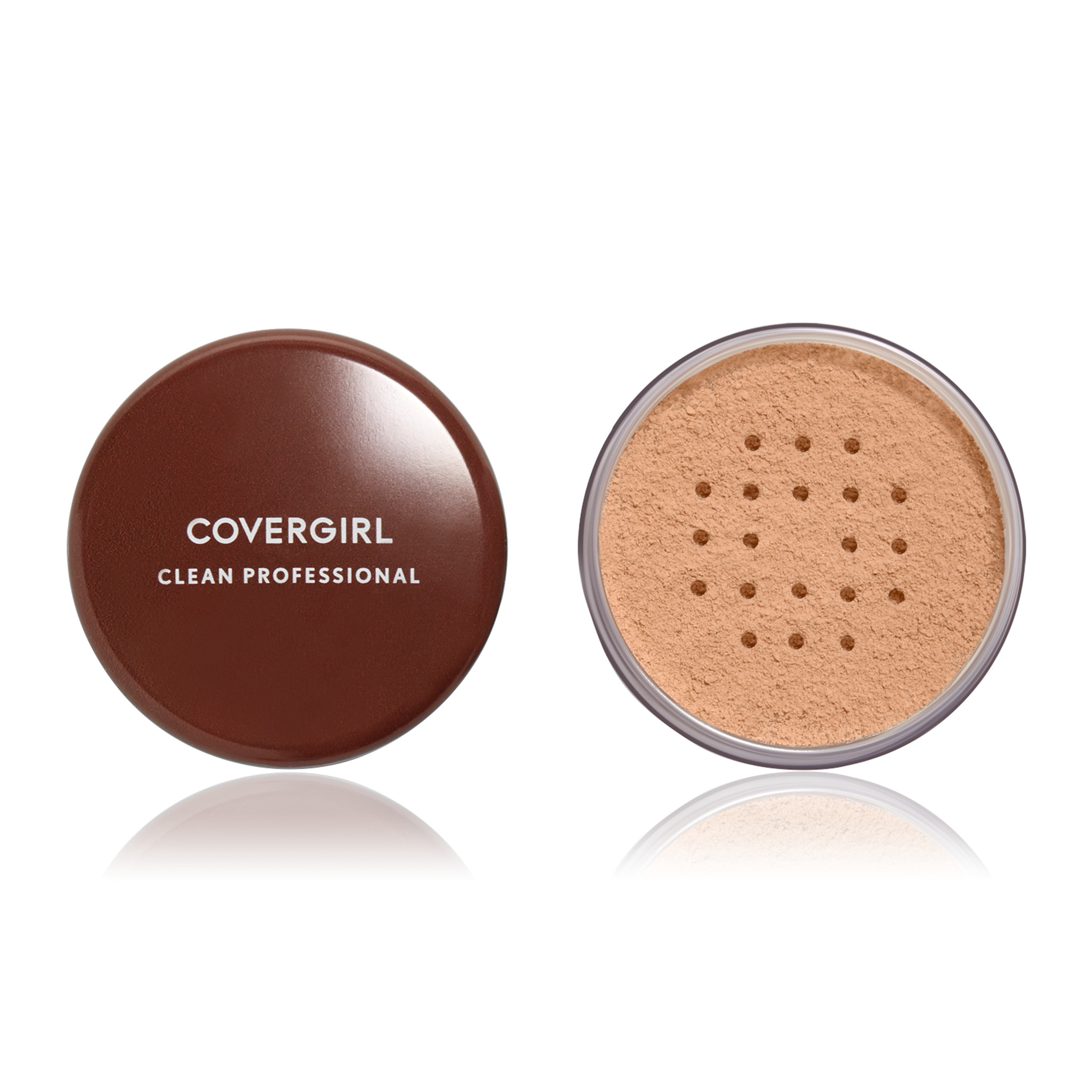 COVERGIRL Clean Professional Loose Powder, Natural Shine-Free, Light ...