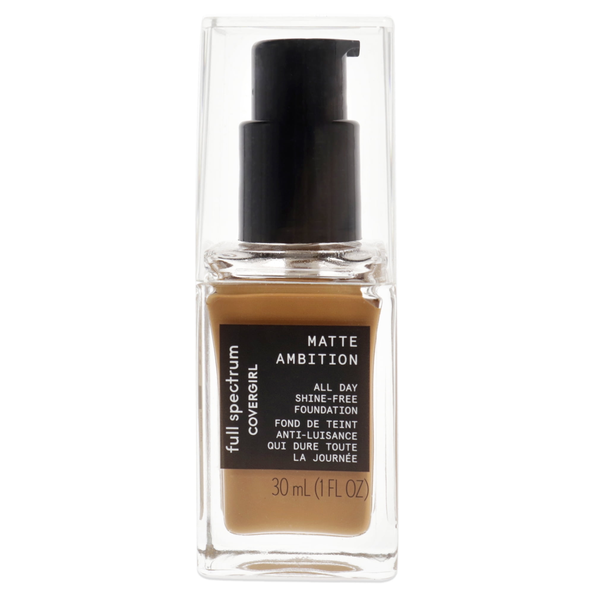 COVERGIRL Full Spectrum Matte Ambition All-Day Foundation, Golden 1 ...