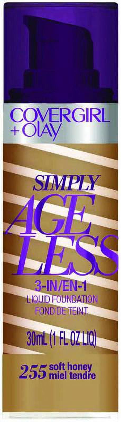 COVERGIRL + OLAY Simply Ageless 3-in-1 Liquid Foundation, 255 Soft ...
