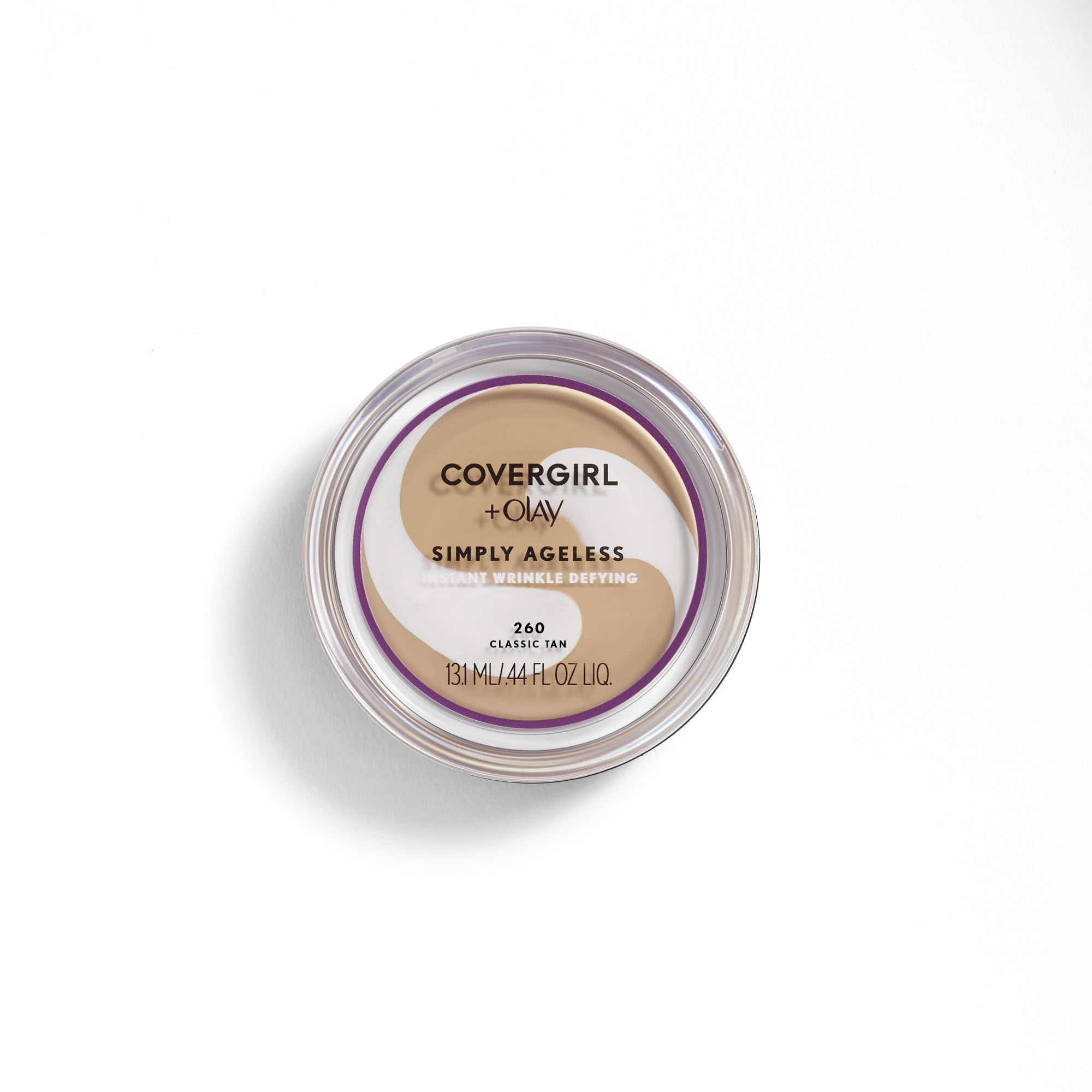 COVERGIRL, Simply Ageless Wrinkle-Defying Foundation, SPF 28, 260 ...