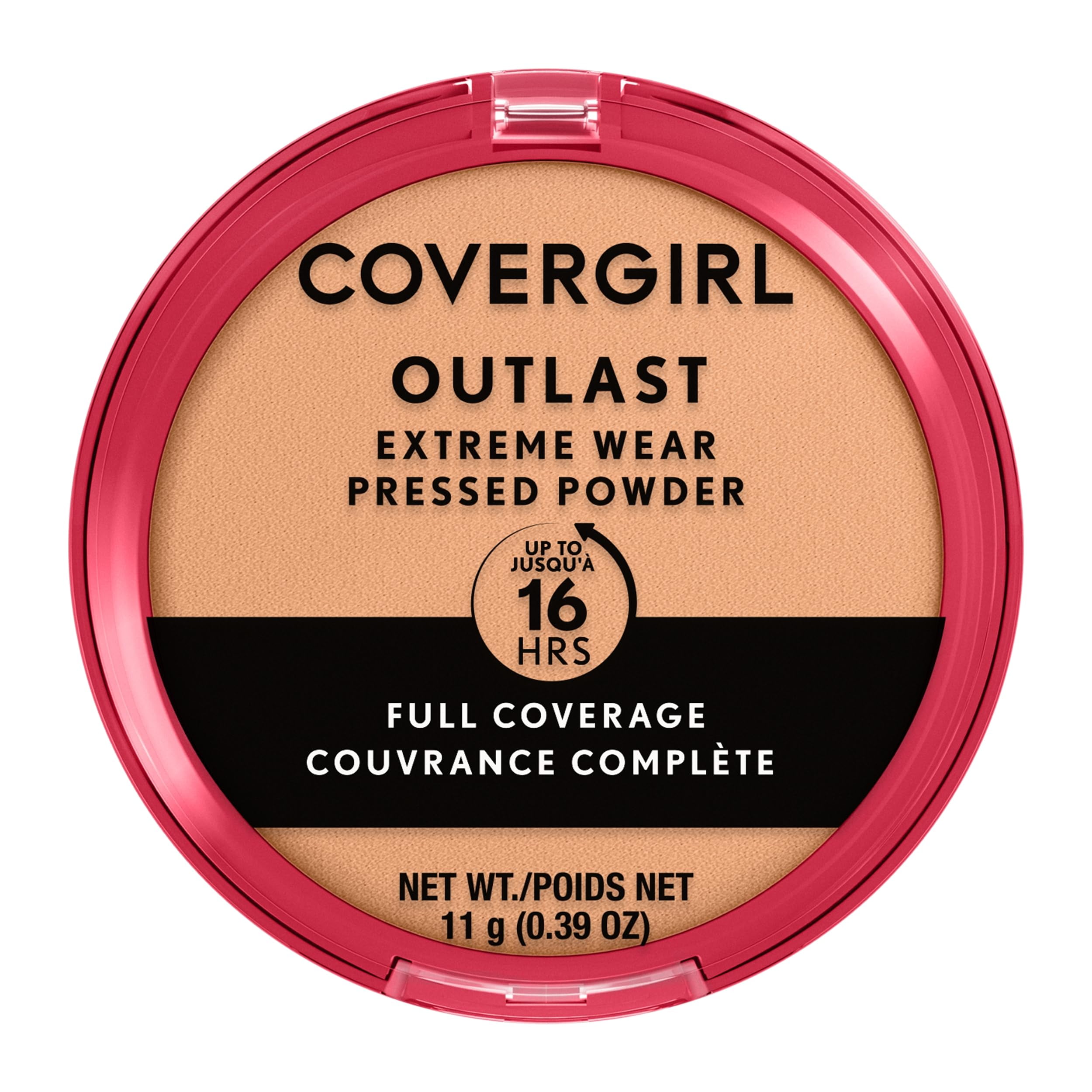 COVERGIRL Outlast Extreme Wear Pressed Powder, Natural Tan C46 ...