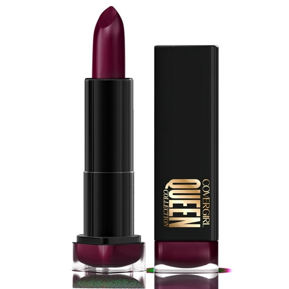COVERGIRL Queen Collection Soft Matte Lip Color Makeup, Plum Palace ...