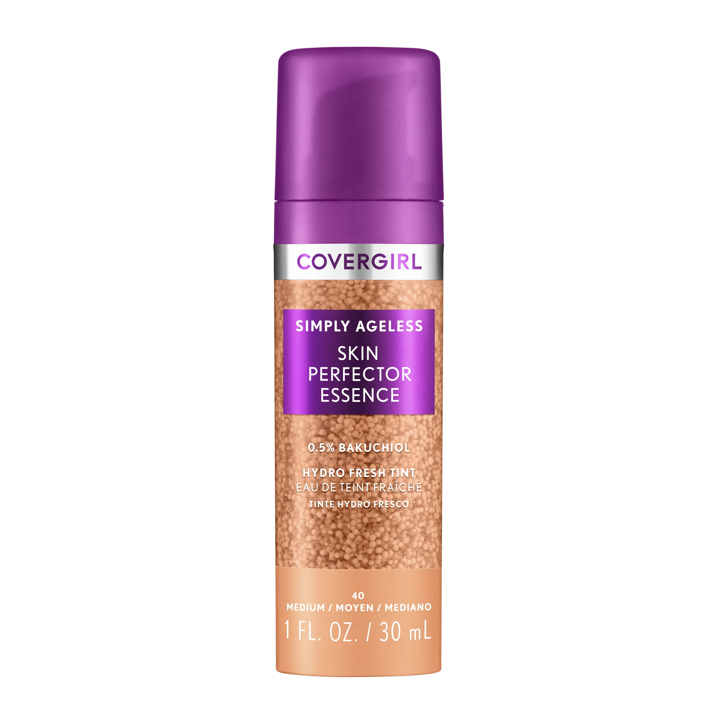 COVERGIRL, Skin Perfector Essence, 40 Medium, Hyaluronic Hydration ...