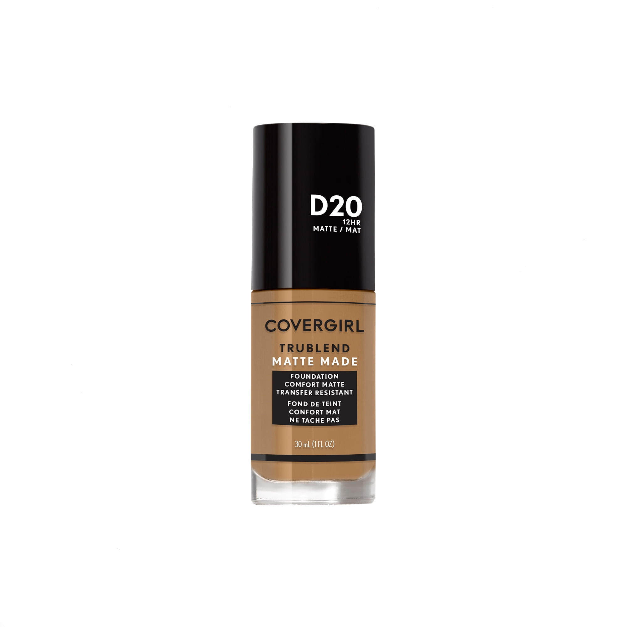 COVERGIRL TruBlend Matte Made Liquid Foundation, Smooth Lightweight ...