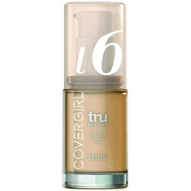 COVERGIRL truBlend Liquid Makeup - Buff Beige (L6), 1 oz (Pack of 3 ...