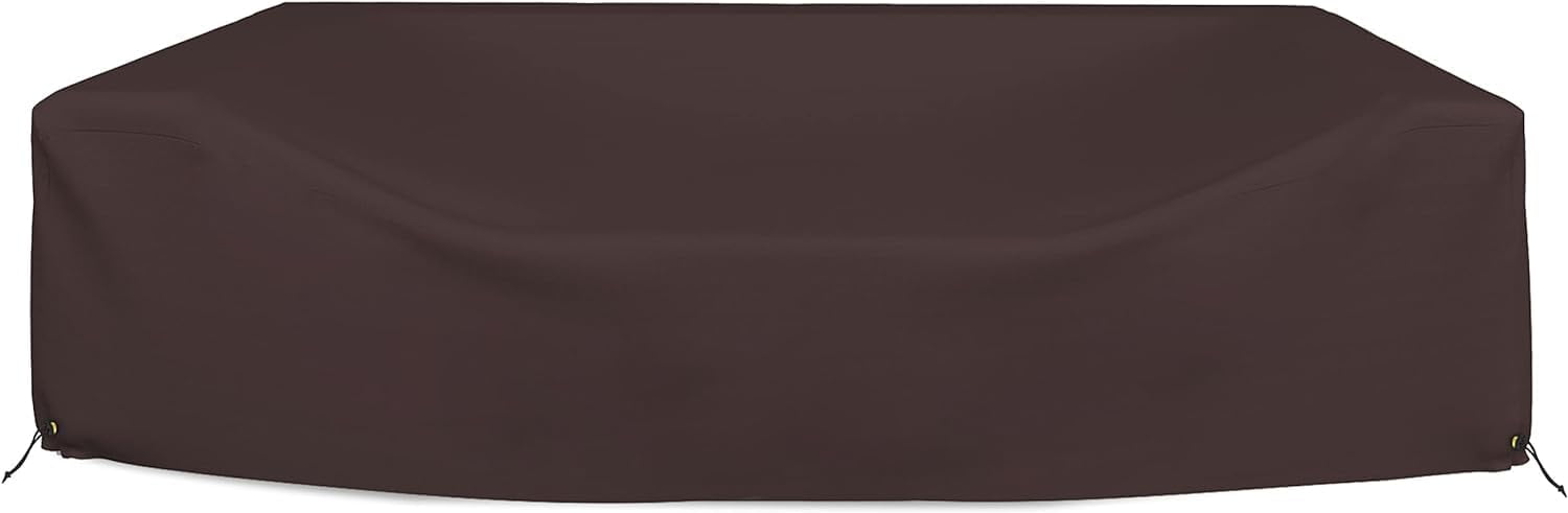 COVERS&ALL Patio Sectional Sofa Set Cover - Heavyduty 12 Oz. Waterproof ...