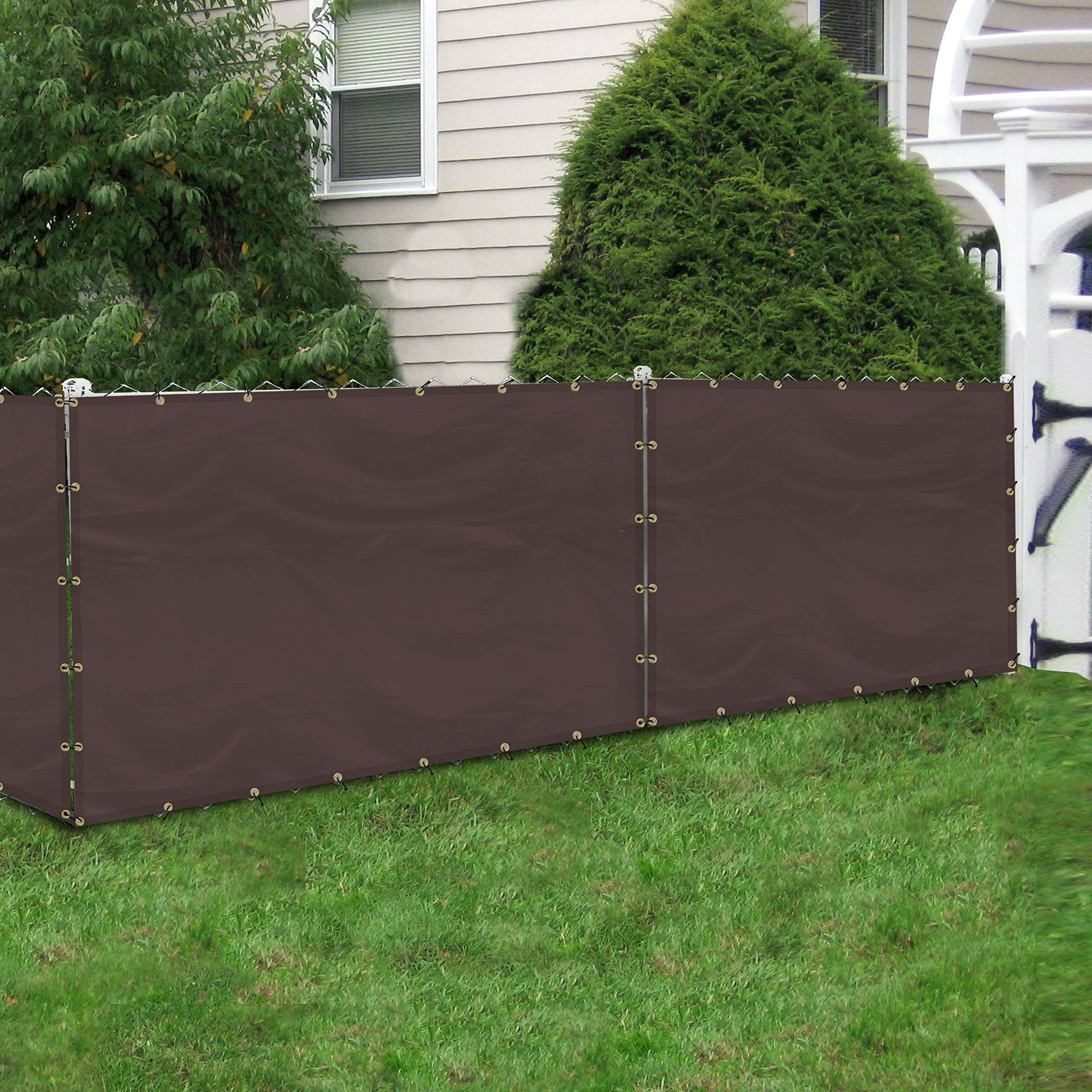 Covers & all Privacy Screen Fence Heavy Duty with Grommets Waterproof ...
