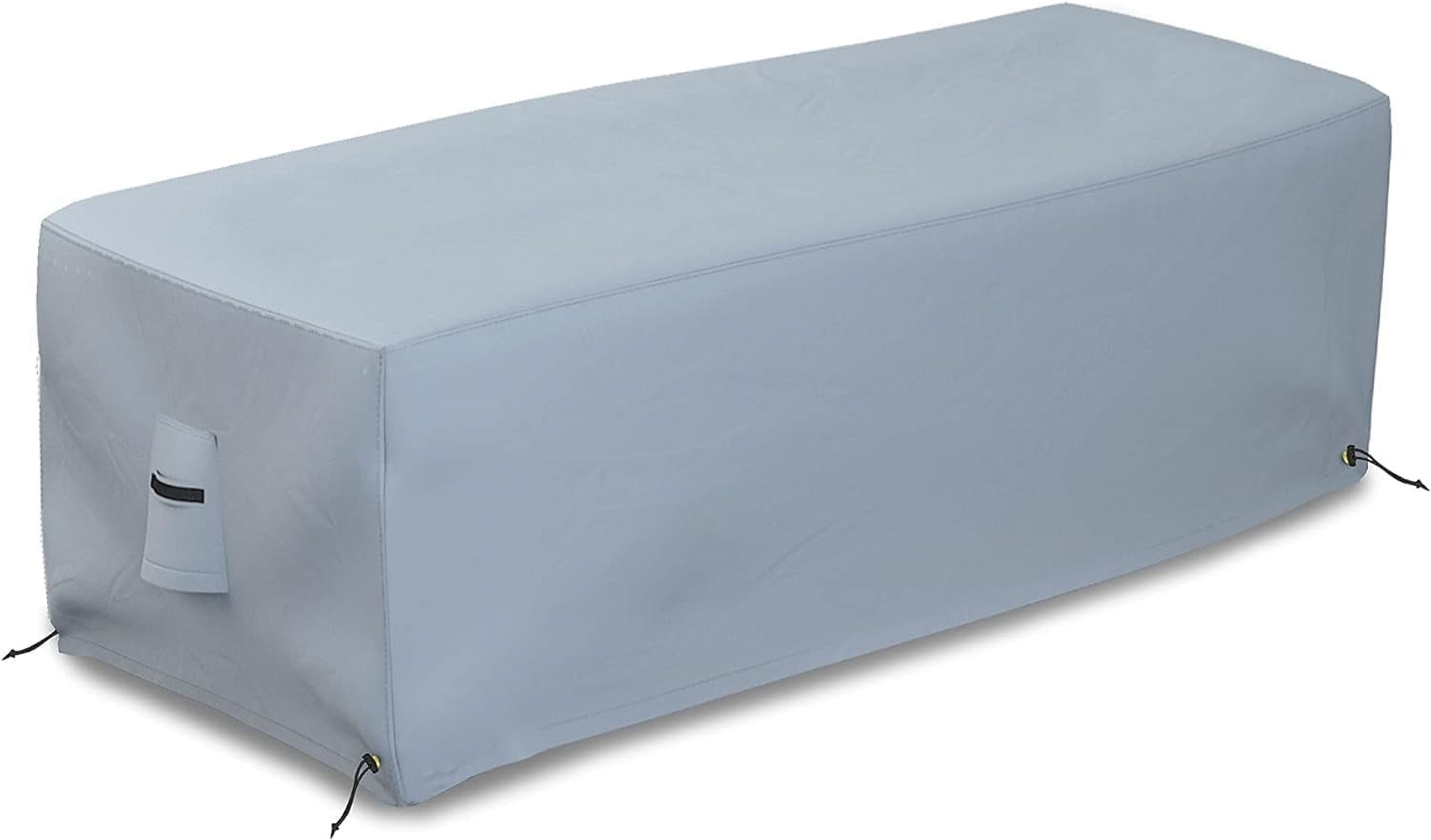 Covers&All Outdoor Rectangular Fire Pit Cover, Rectangle Heavy Duty18 ...
