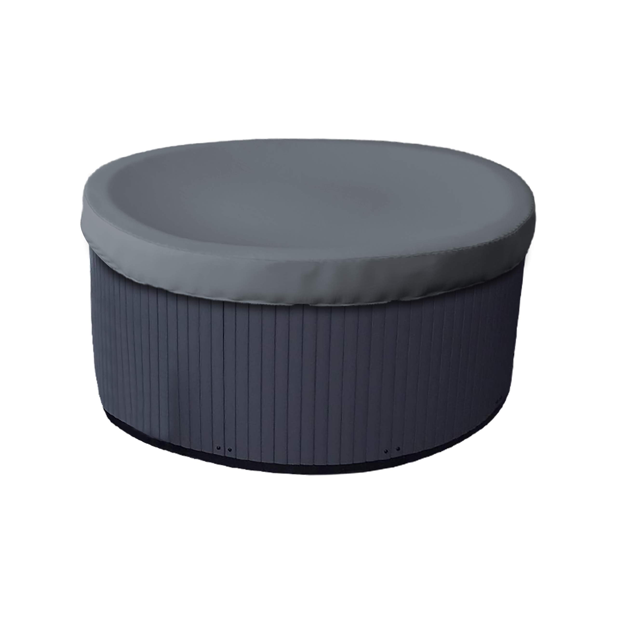 COVERS&ALL Round Hot Tub Cover, 12 Oz Waterproof UV & Weather Resistant ...