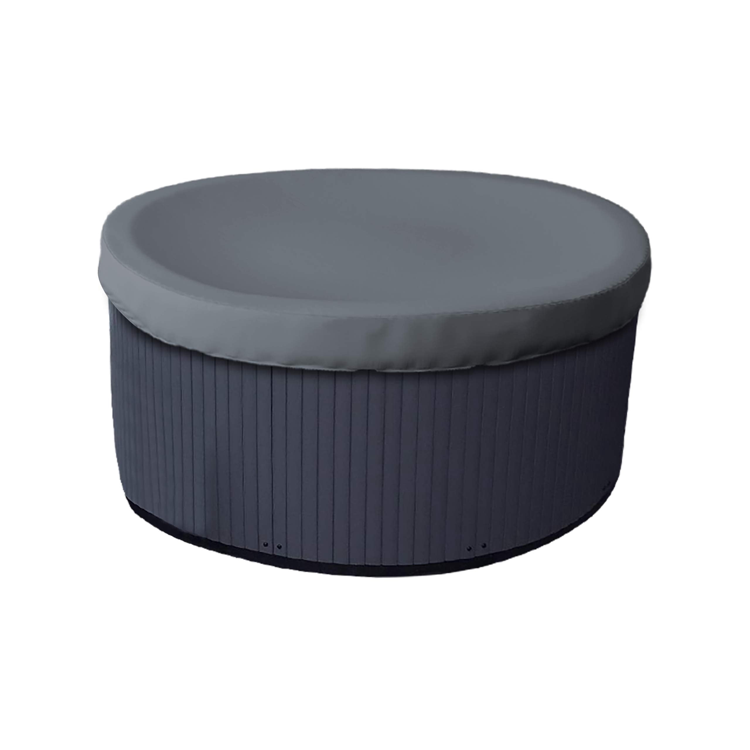 COVERS&ALL Round Hot Tub Cover, 12 Oz Waterproof UV & Weather Resistant ...