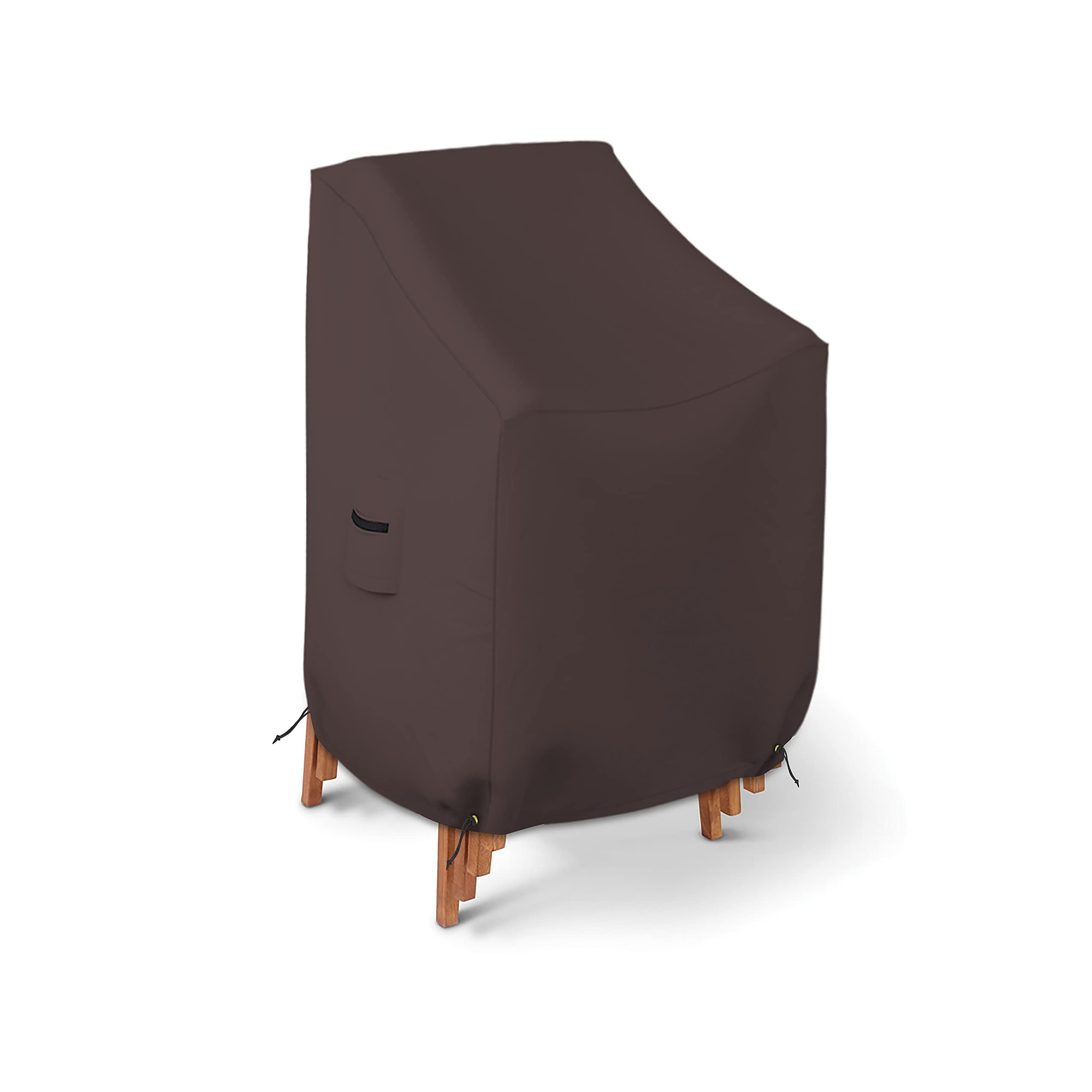 COVERS&ALL Stackable Chair Cover 18 Oz Waterproof - 100% UV & Weather ...