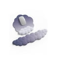 COVEVA Cloud Mouse Pad Wrist Support Keyboard Wrist Rest Set,Soft ...