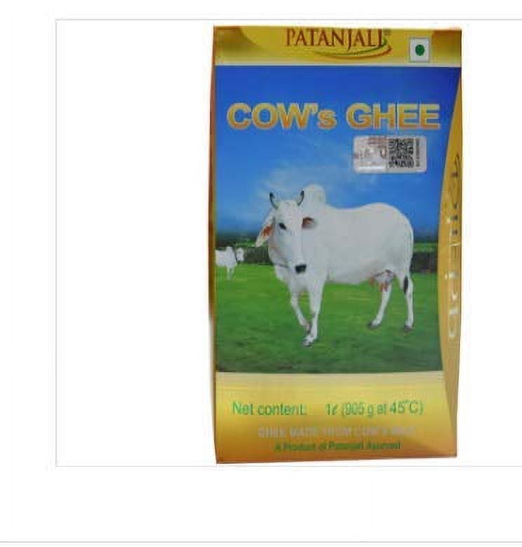 COW'S GHEE 1 LTR Patanjali ayurveda- baba ramdev-divya Patanjali ...
