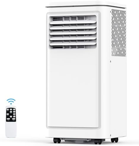COWSAR 8,000 BTU Portable Air Conditioners Cools Up to 350 Sq.Ft ...