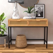 Megaware Pomona Media Console, Rustic Natural - Walmart.com