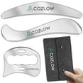 COZLOW 3-in-1 Stainless Steel OIF8 Muscle Scraper Tool Set for IASTM ...