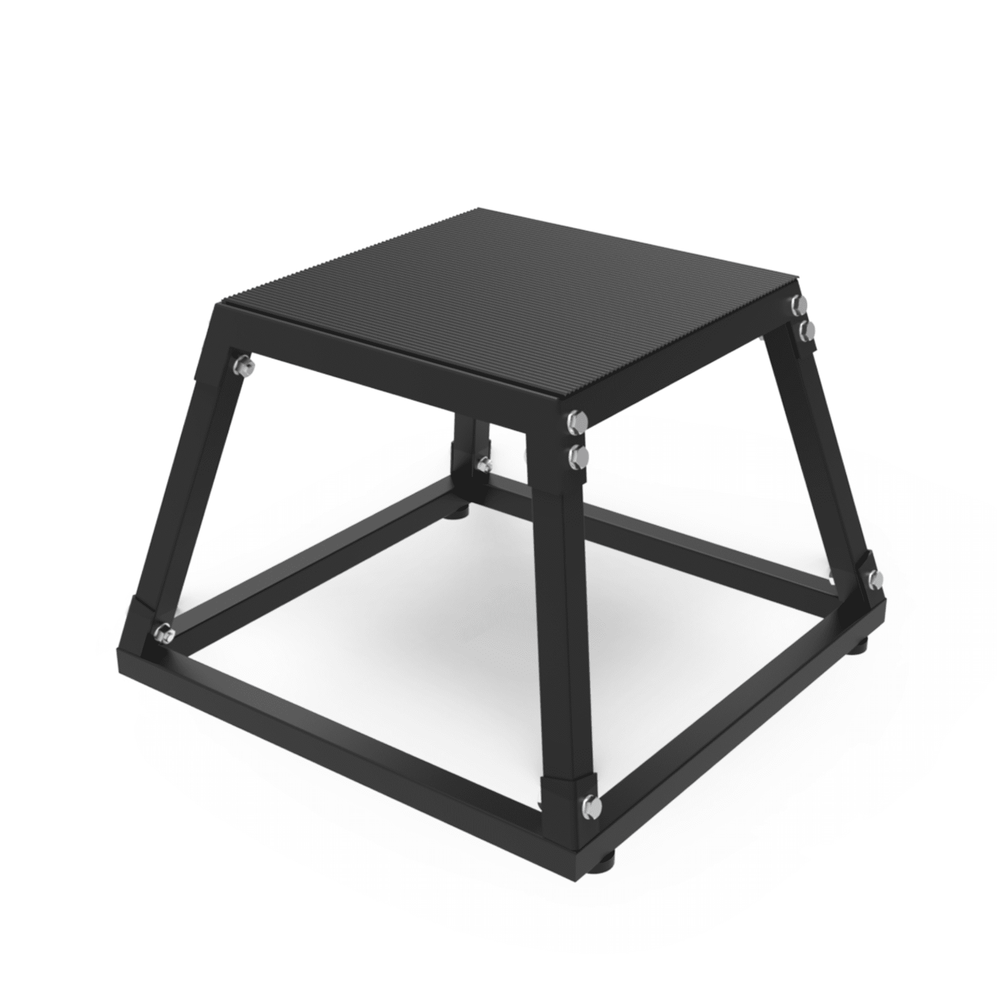 COZONY 12 inch Steel Plyo Box Set, 12/18/24 Inch Heavy Duty Metal Jump ...