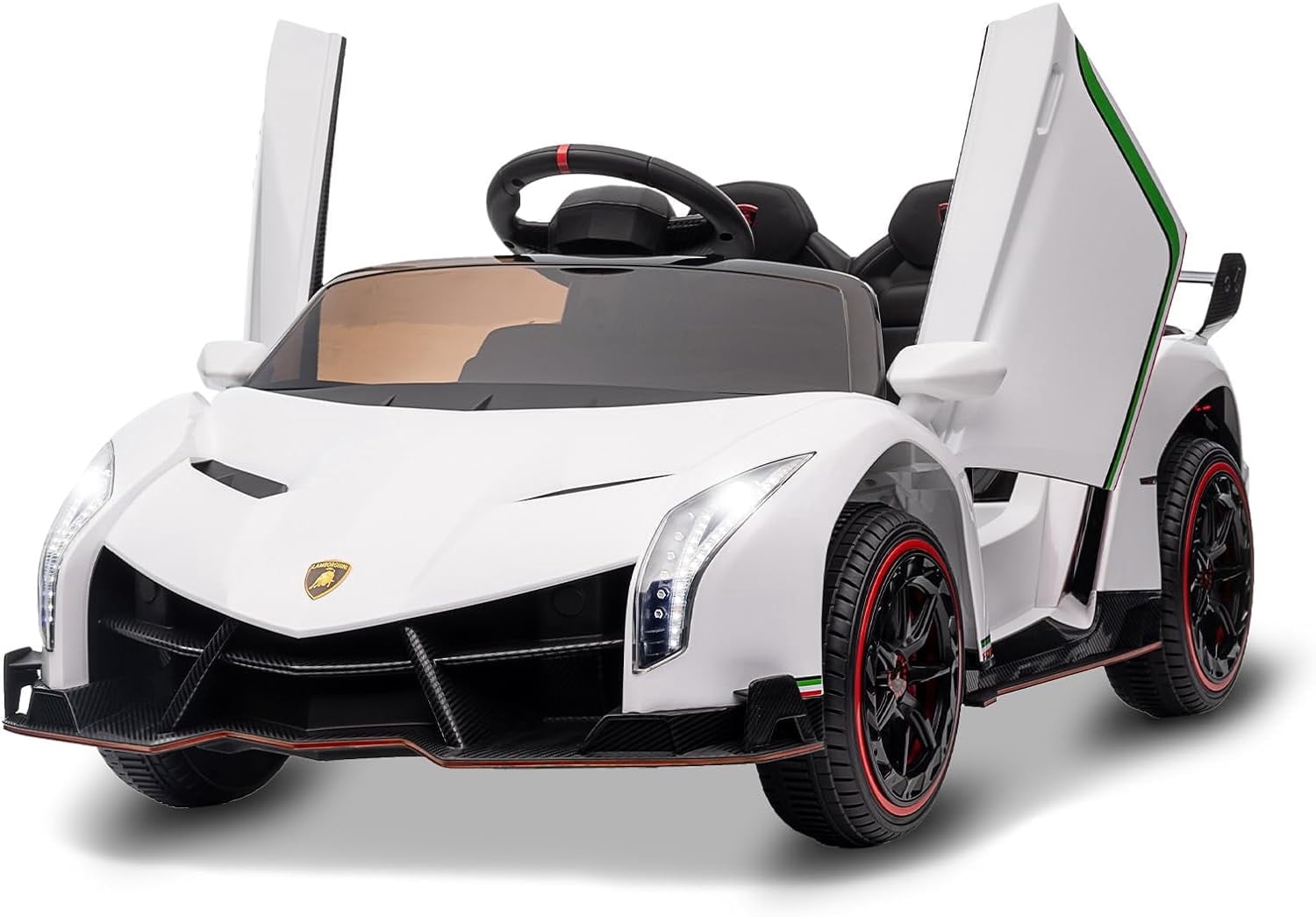 COZONY 12V Ride On Car for Kids with Parent Remote Control, Licensed ...