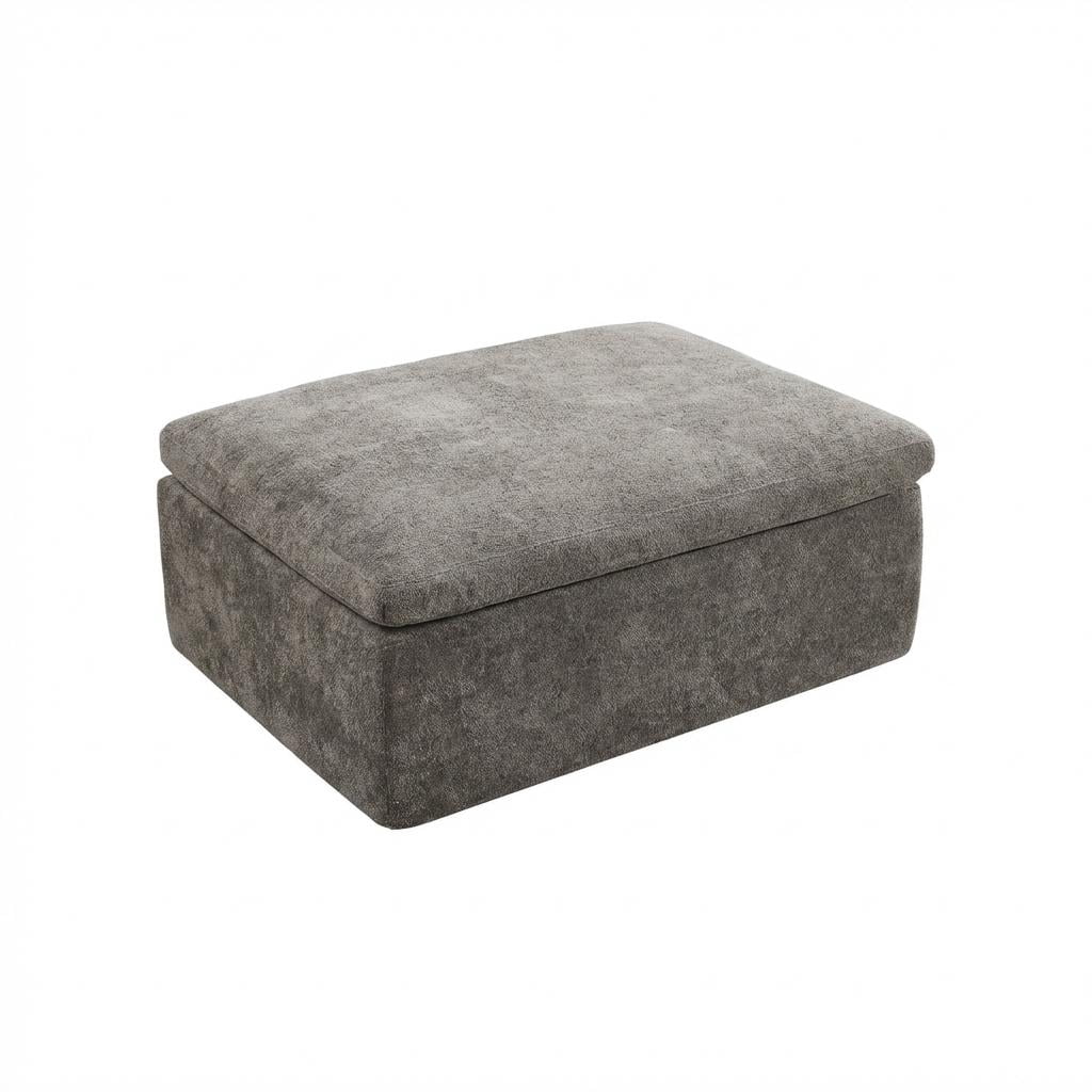 COZONY 140" Modular Cloud Sectional Sofa with Ottoman, Boneless U ...