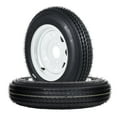 COZONY 4.80-12 Trailer Tires w/ 12" Rims, 5 Lug On 4.5" Pattern, 6PR ...