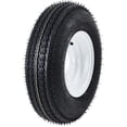 COZONY 4.80-8 Trailer Tires w/ 8" Rims, 5 Lug On 4.5" Pattern, 6PR Load Range C for Utility ...