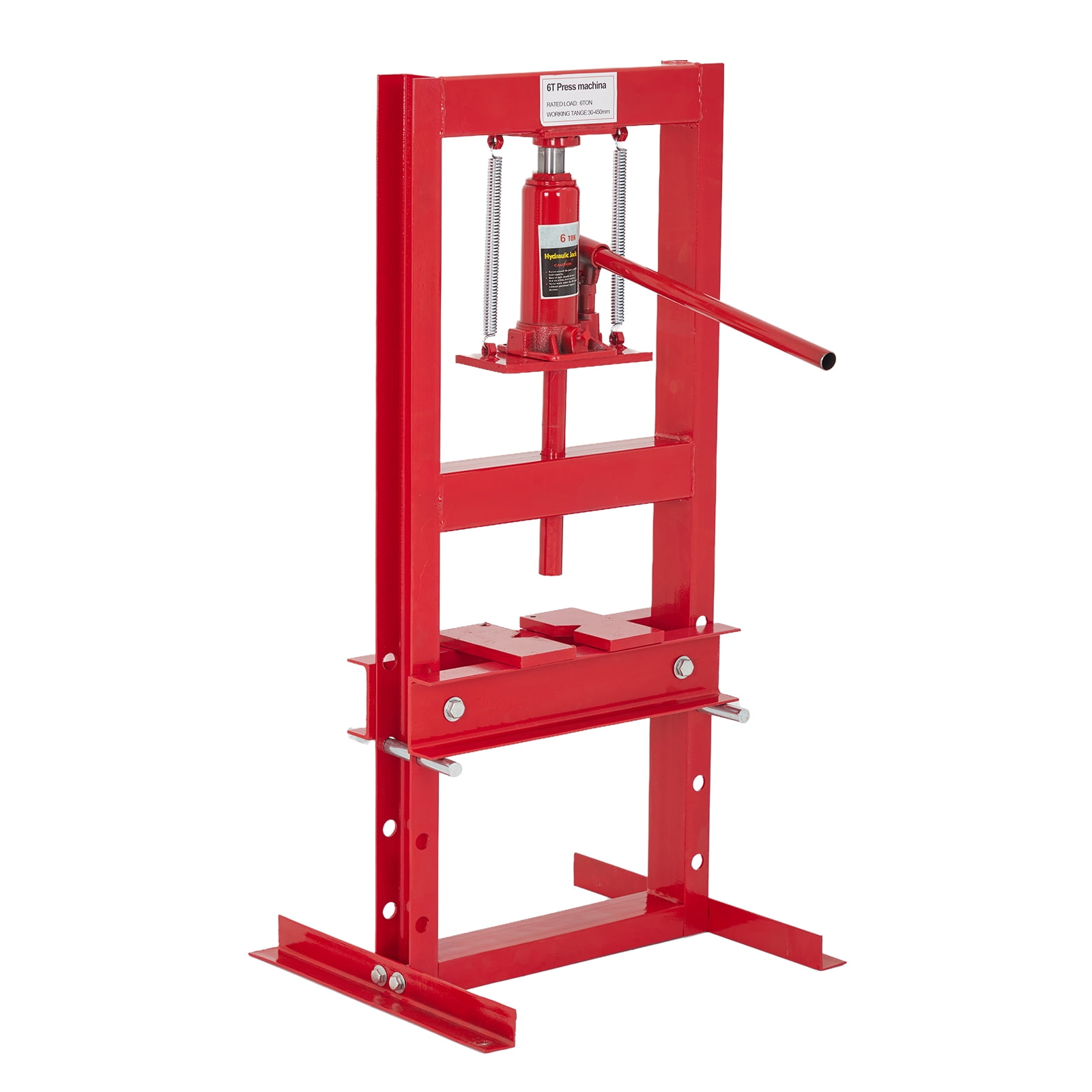 COZONY 6/12 Ton Hydraulic H-Frame Shop Press, Adjustable Garage ...
