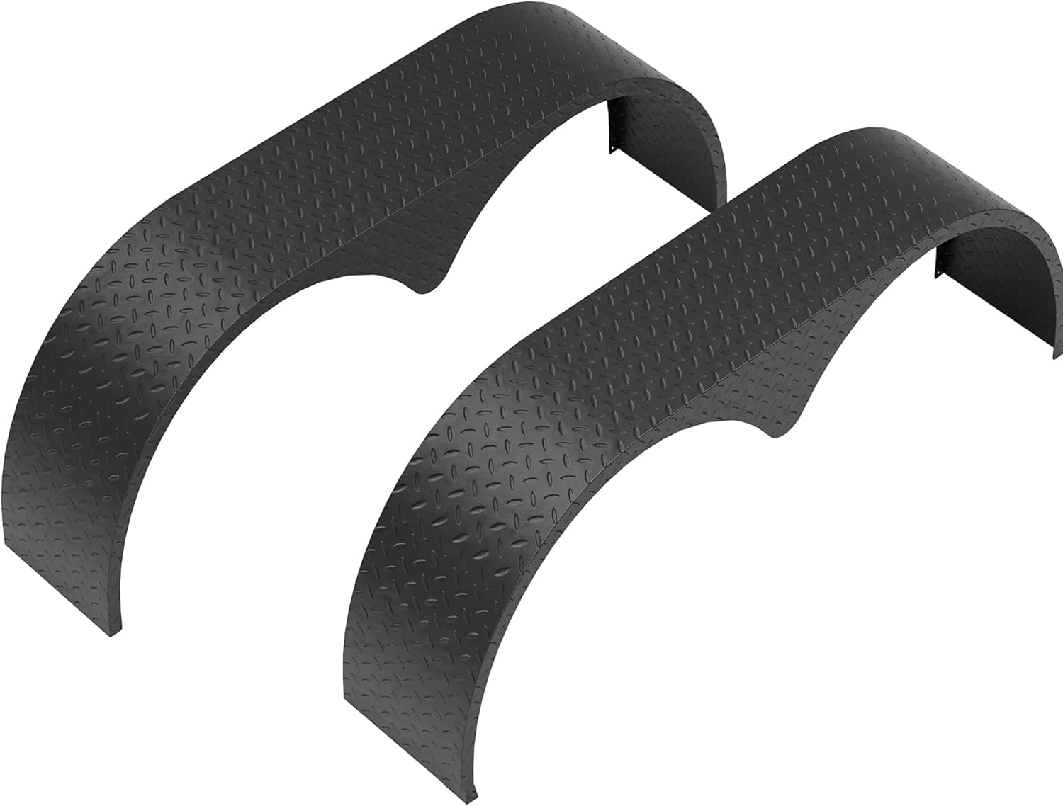 COZONY Double Tandem Trailer Fenders, Teardrop Enclosed Trailer Fender ...