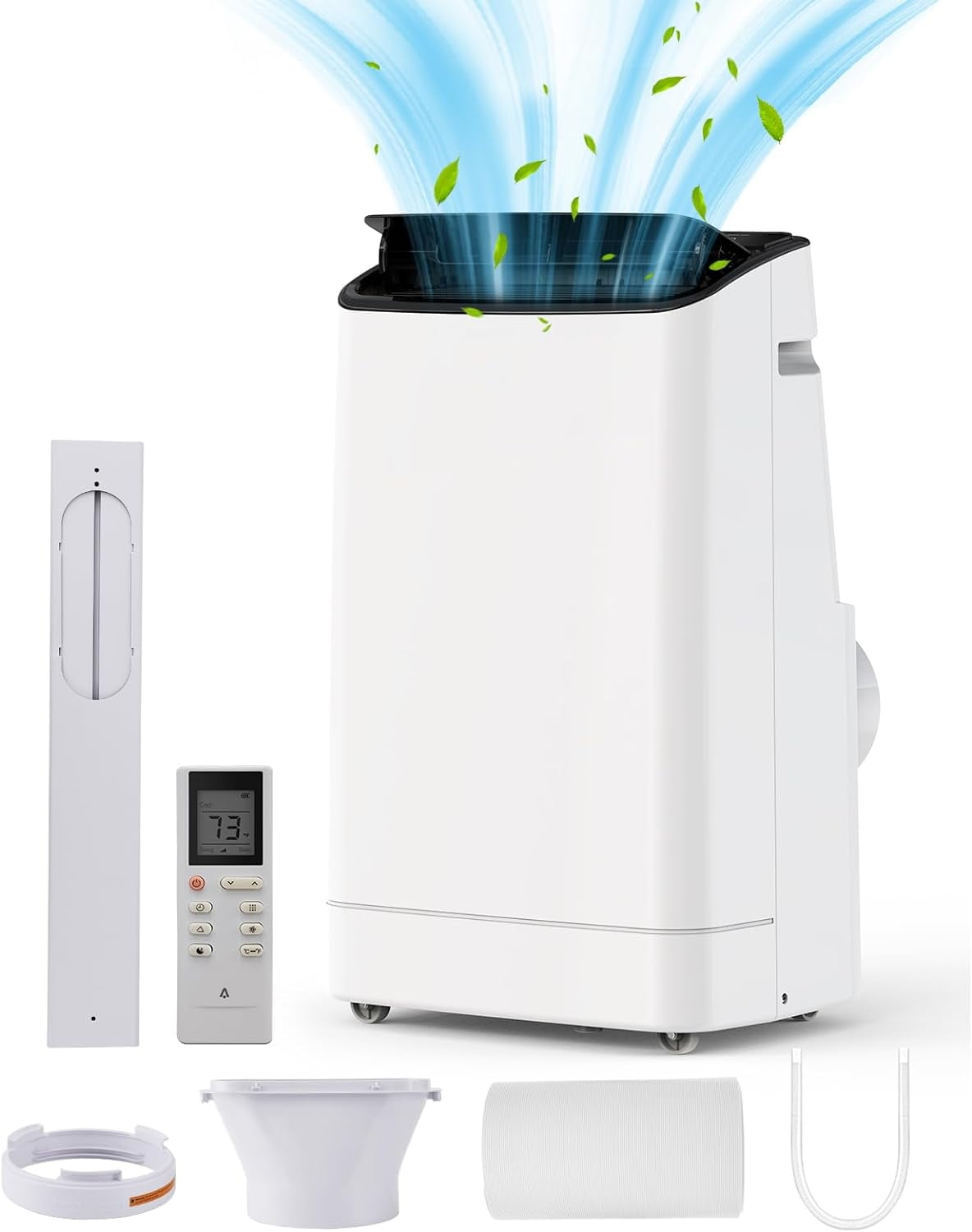 COZONY Portable Air Conditioner, 14000 Btu 3-in-1 Portable AC W ...