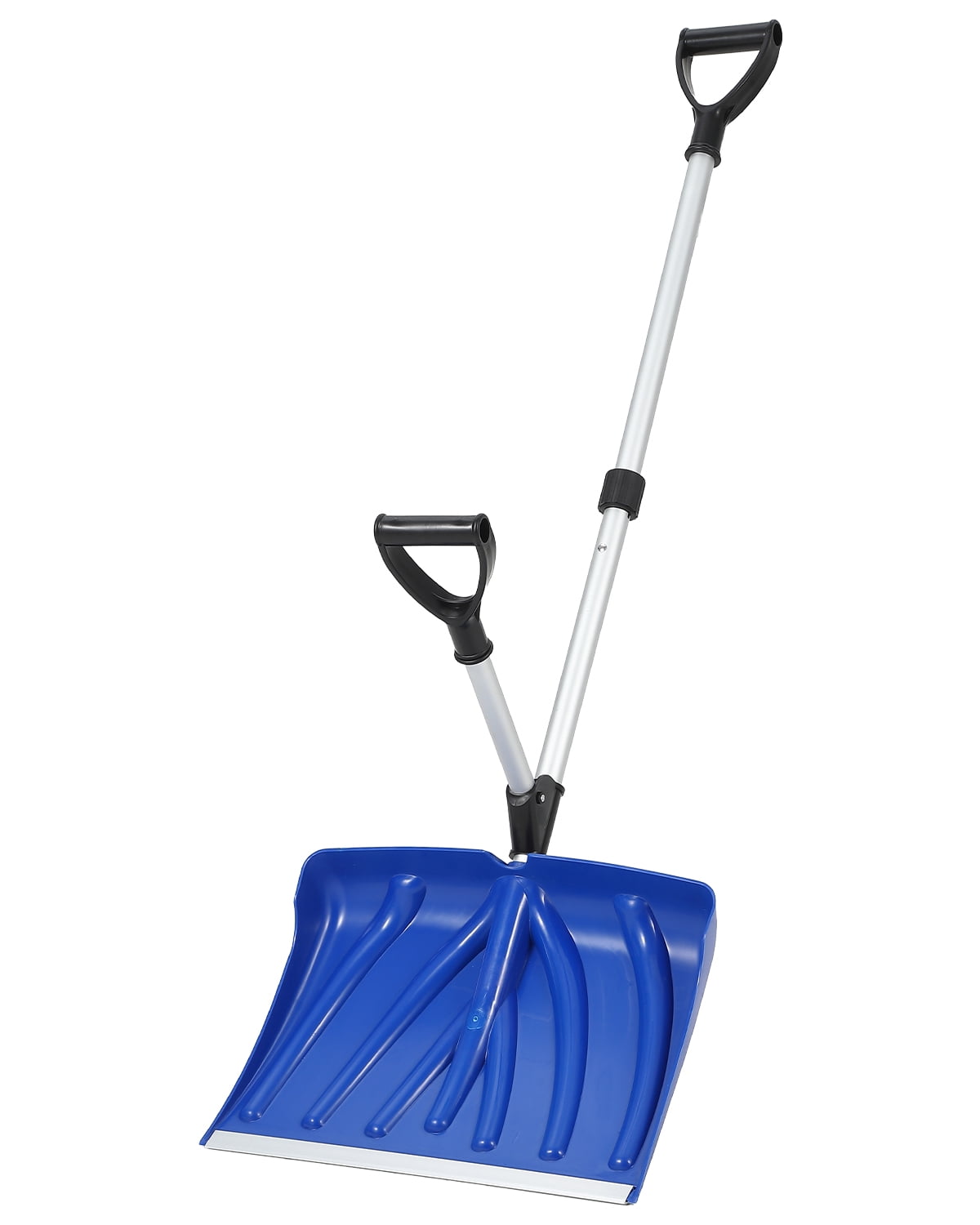 COZONY Snow Shovel for Driveway, Ergonomic Snow Pusher Shovel with ...
