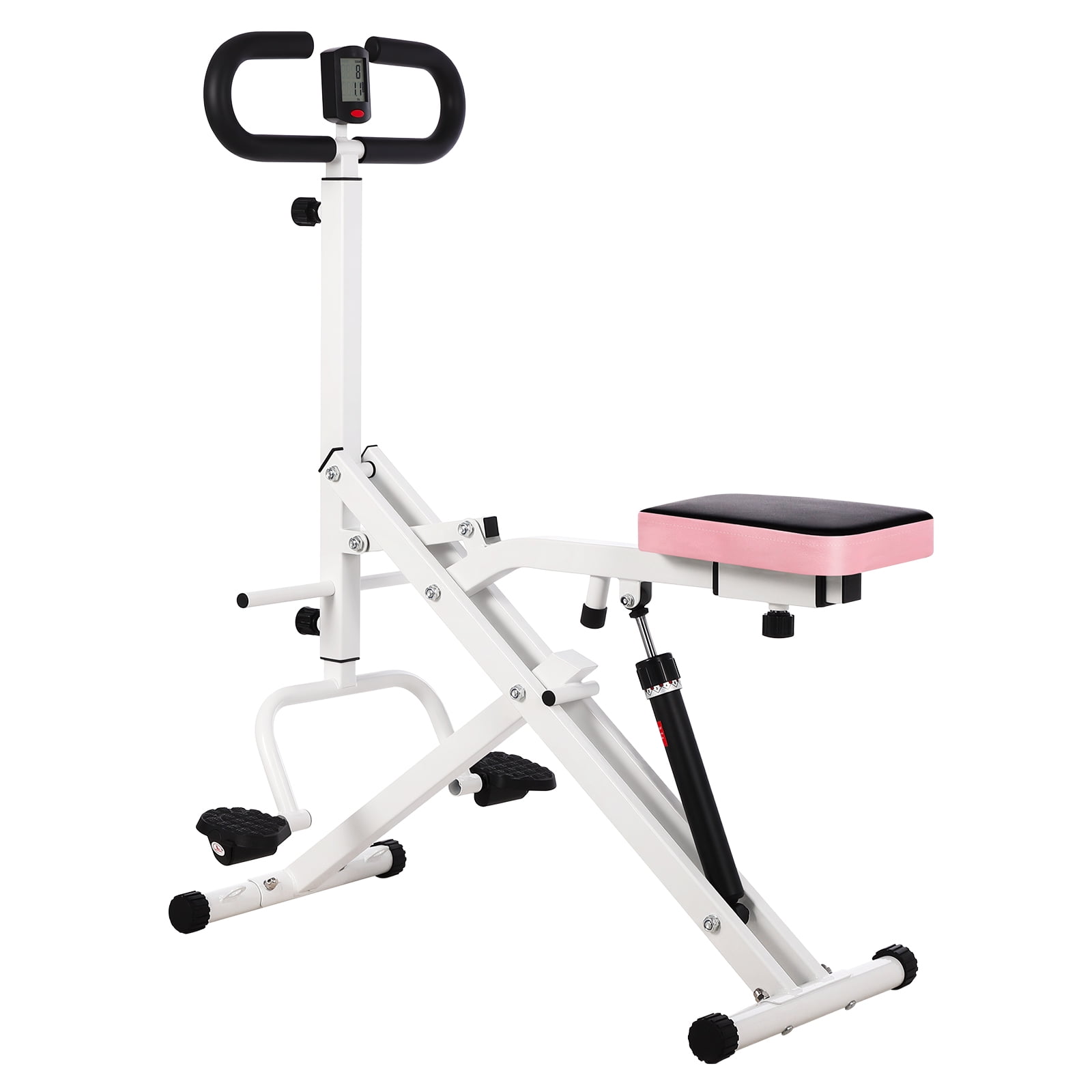 COZONY Squat Assist Machine, Adjustable 12-Level Resistance Foldable ...