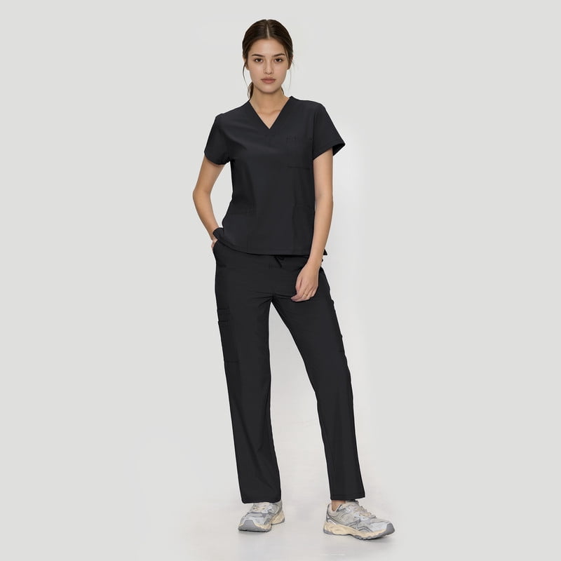 COZY SCRUBS Scrubs for Women Set Medical Uniform - V-Neck Top ...