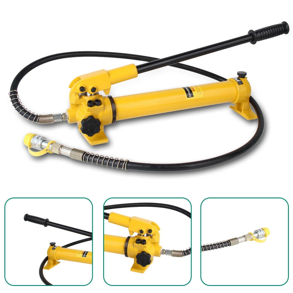 CP-700 Handheld Hydraulic Pump Tool for 10-Ton Hydraulic Ram Cylinders ...