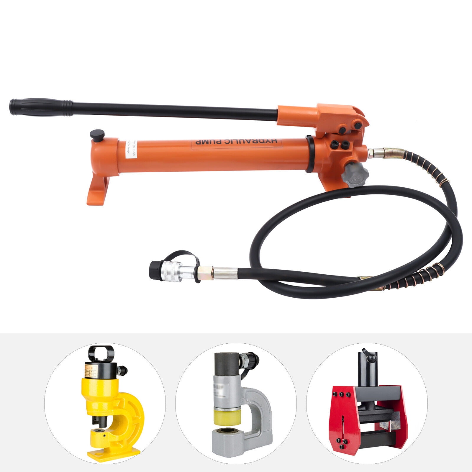 CP-700 Portable Hydraulic Hand Pump, Transfer Hose Operated Oil, 800CC ...