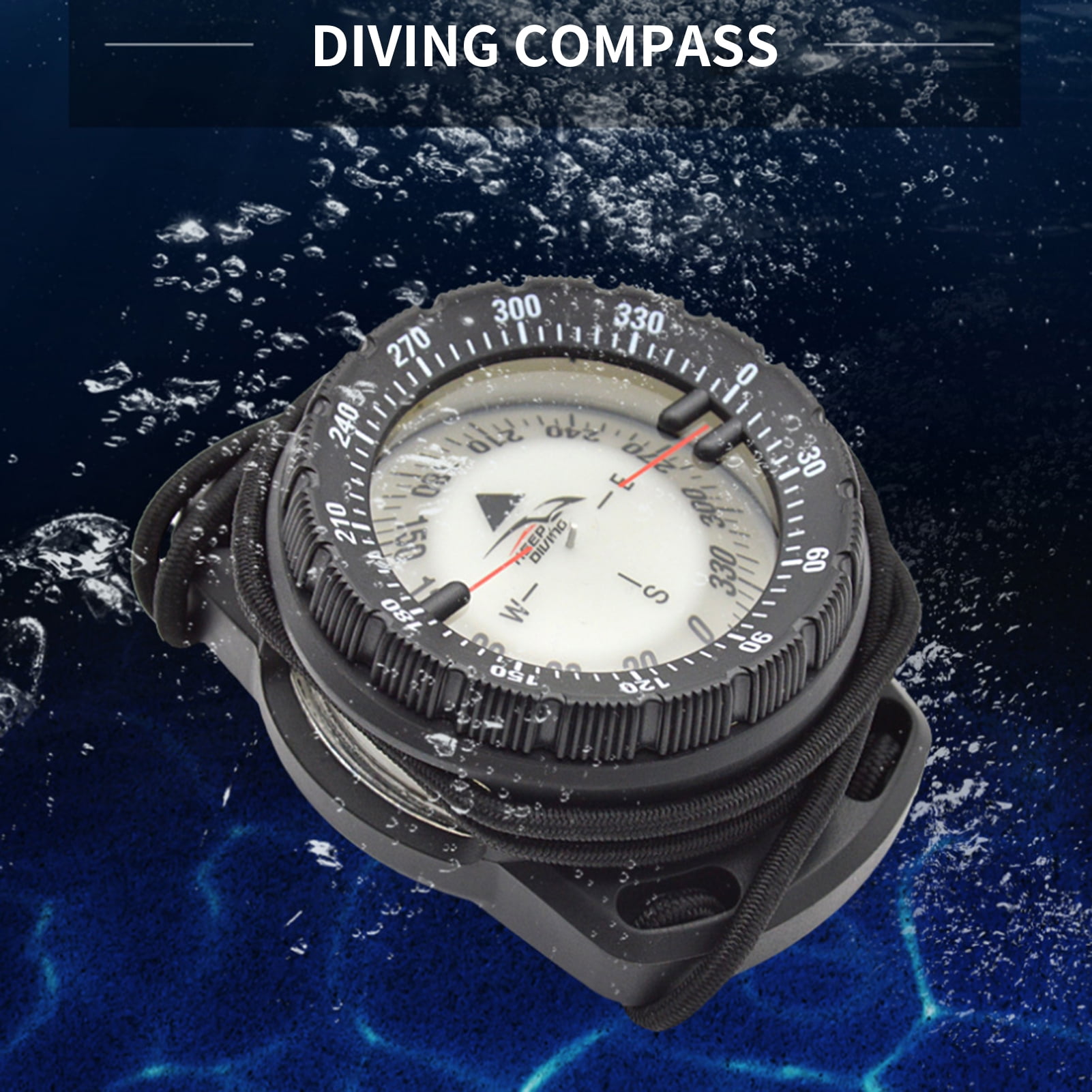 CP-992 Diving Navigation Compass Triangle Pointer Reading Compass for ...