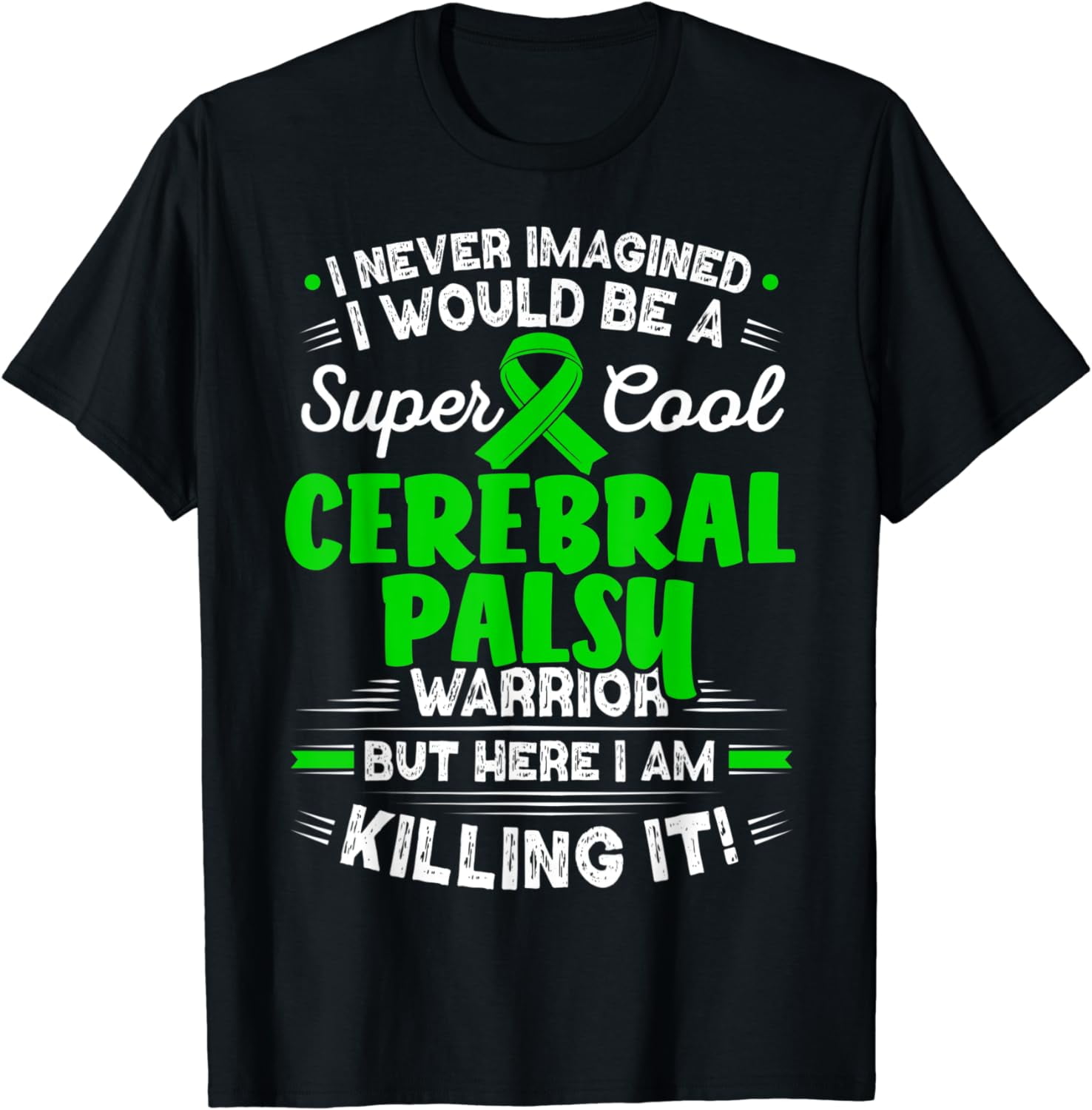 CP Cool Cerebral Palsy Warrior Cerebral Palsy Awareness T-Shirt ...