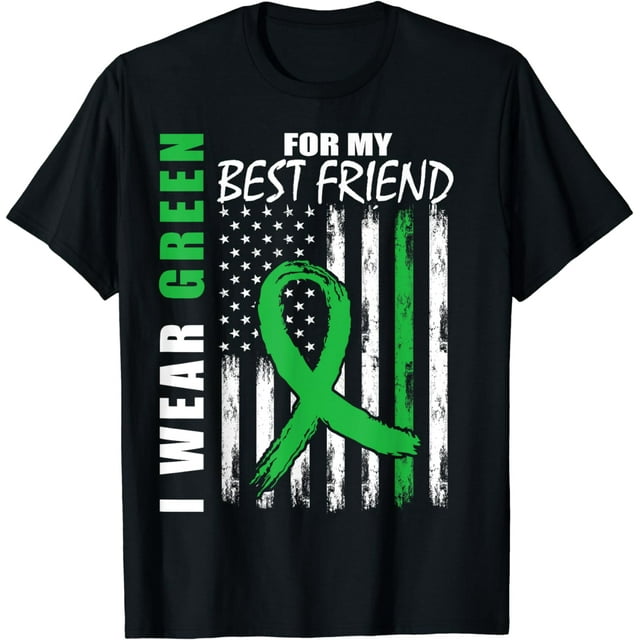 CP I Wear Green Best Friend Cerebral Palsy Awareness Flag T-Shirt - Walmart.com