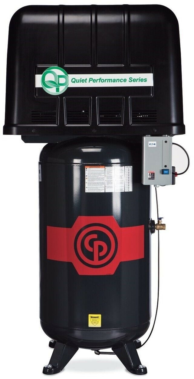 CP RCP-7581VQP 7.5HP 80 Gallon 2Stage 208-230V 1PH Quiet Enclosed Air Compressor - Walmart.com